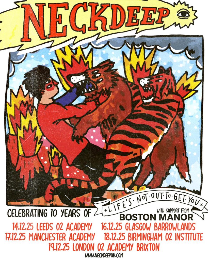 Neck Deep To Release “Life’s Not Out To Get You” 10th Anniversary Vinyl - Punk Rock Homesteading